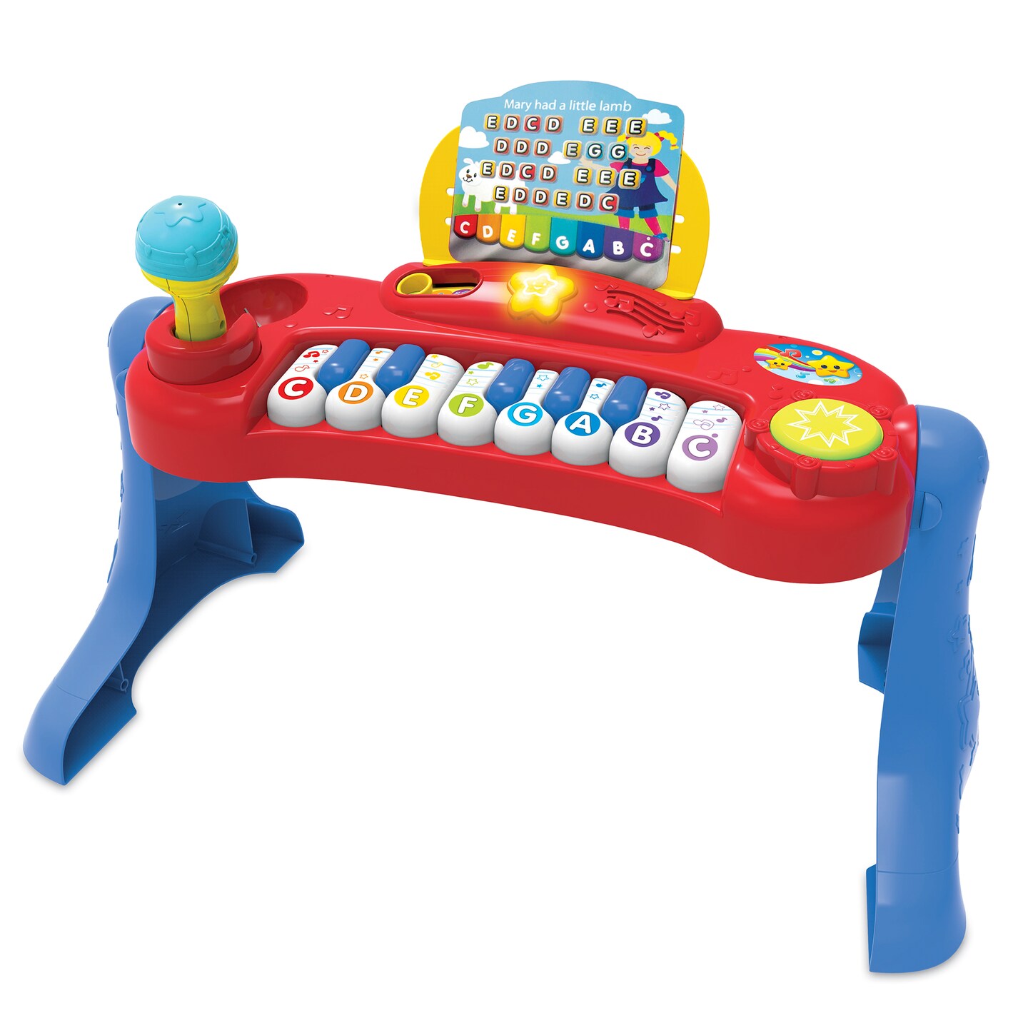 Collections Etc Baby Music Center 8-Note Piano Toy, Ages 9mo+ | Michaels