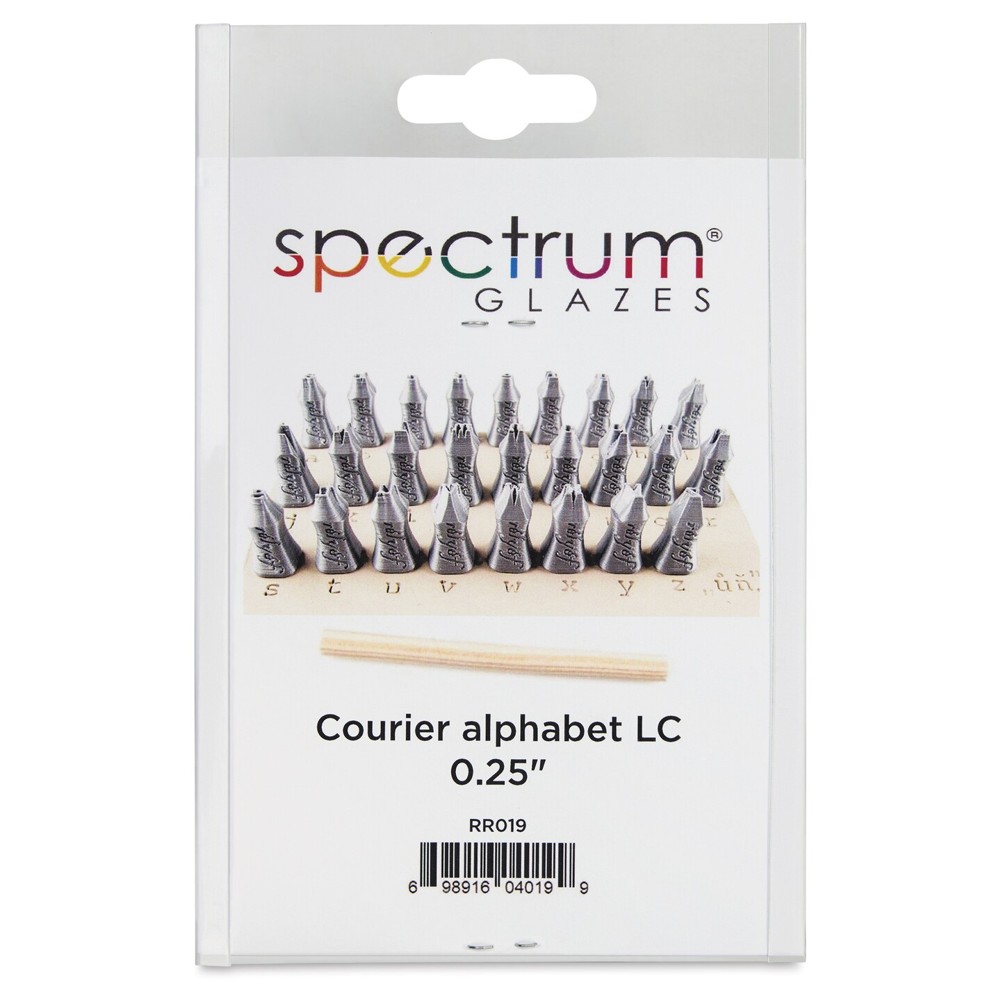 Spectrum Stamps - Small Courier Alphabet, Lowercase, Set of 27 | Michaels