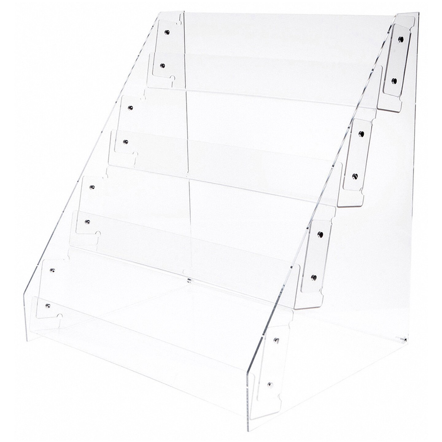 Plymor Clear Acrylic 4-Level Tilted Card Display Rack | Michaels