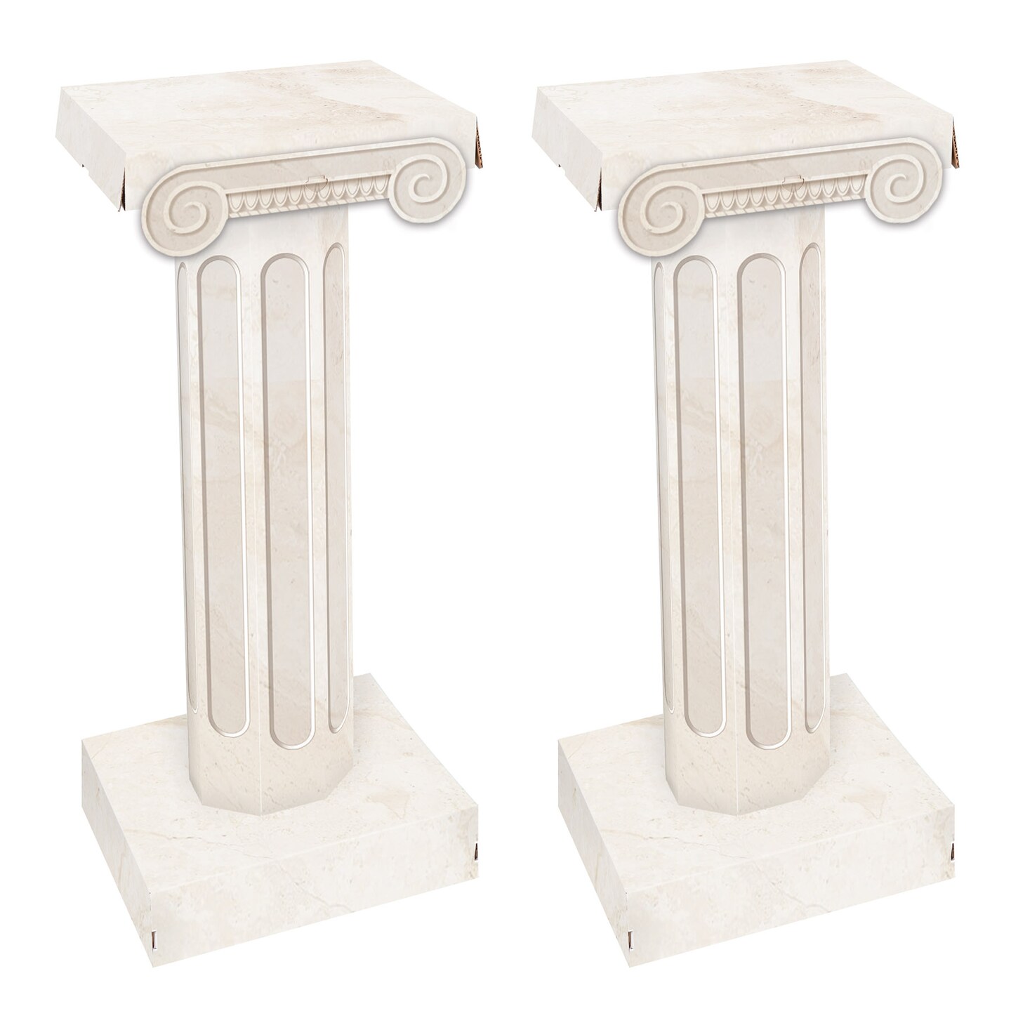 Beistle 33¾in. x 14¼in. 3-D Column Props - 4 Pack | Michaels