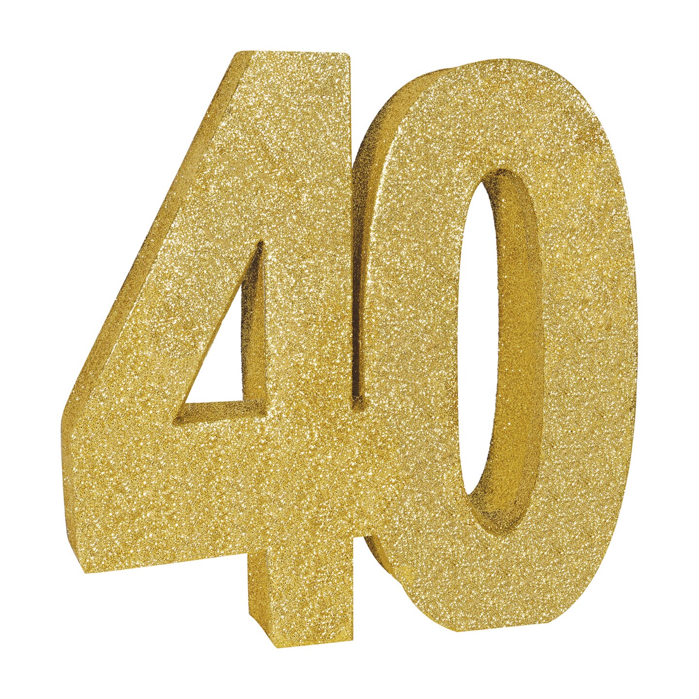 3-D Glittered 40 Centerpiece | Michaels