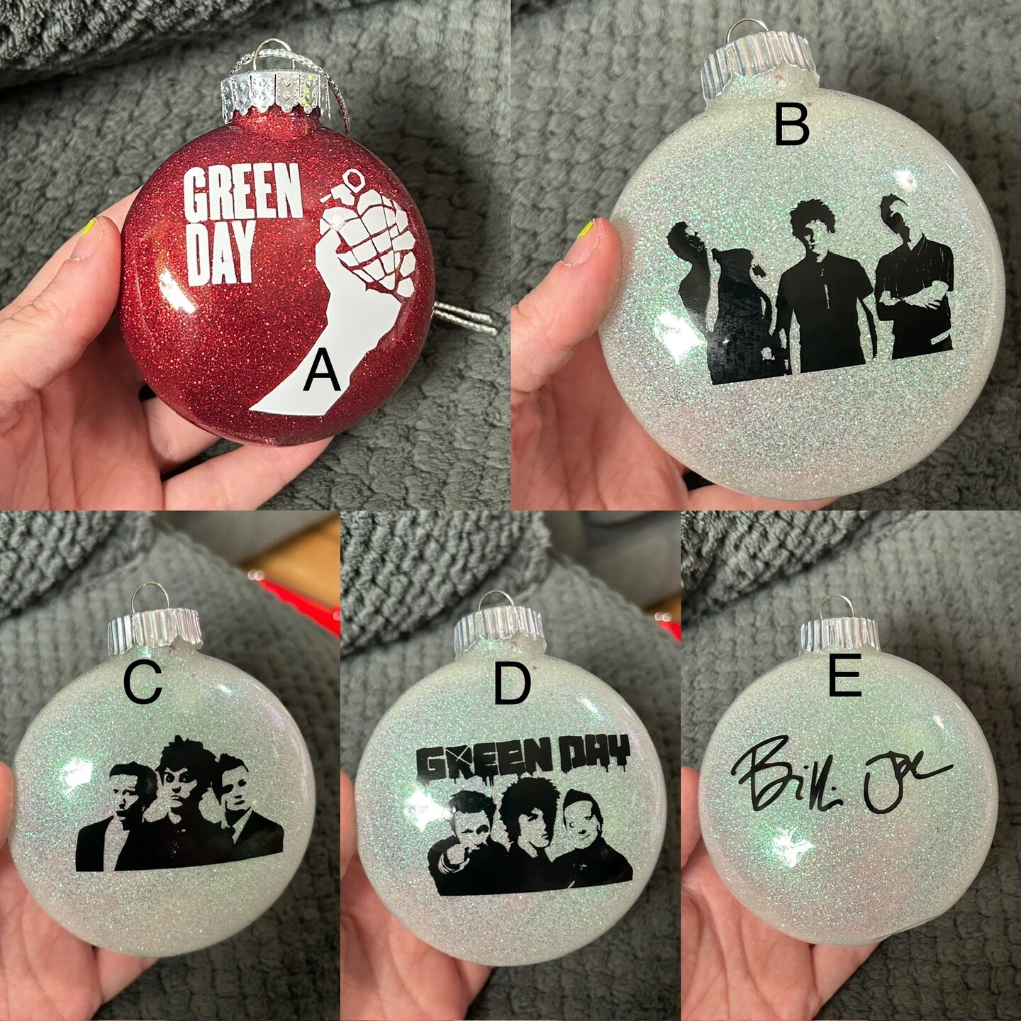 Handmade “Green Day" Christmas ornaments! see details! | MakerPlace by ...