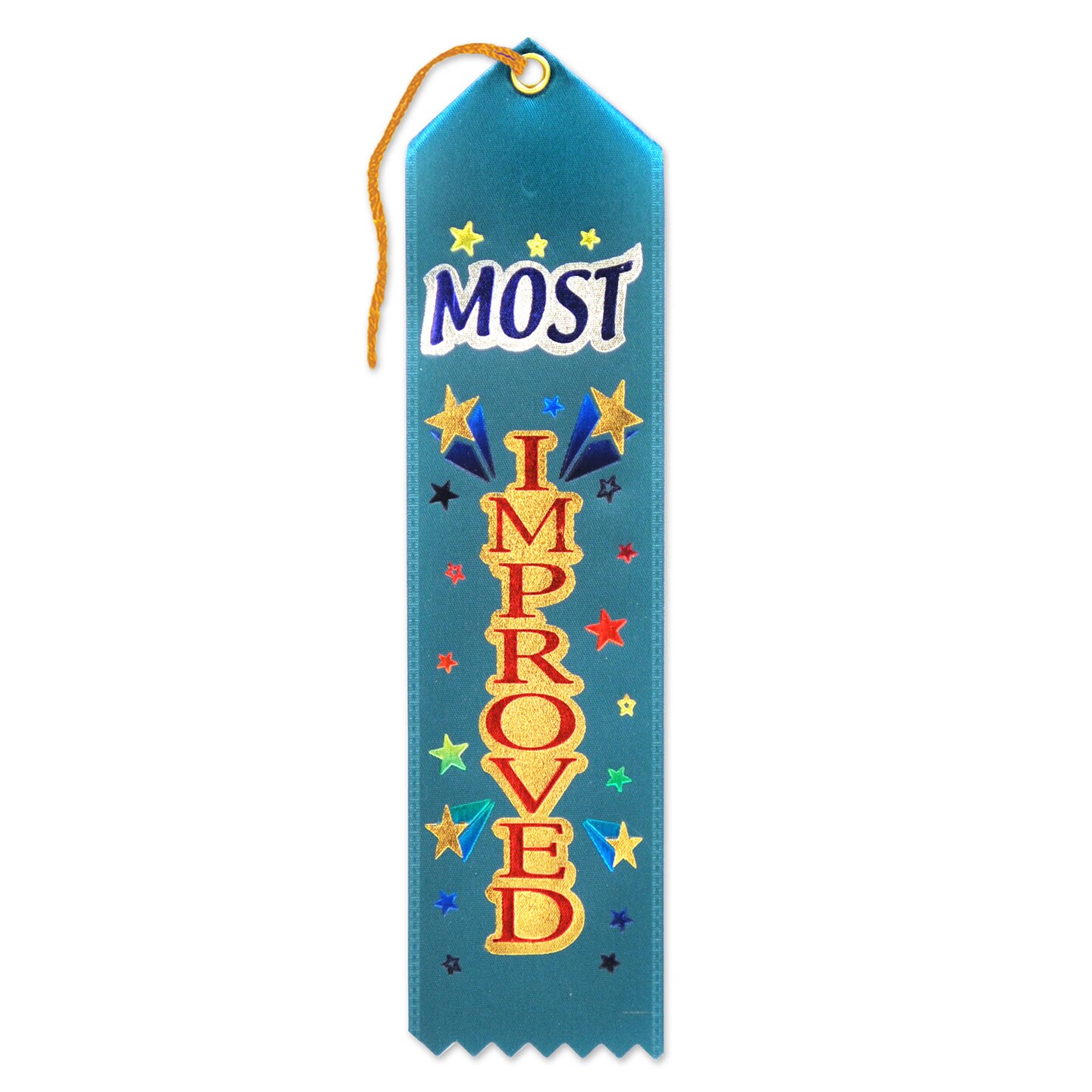 Beistle 2in.x8in. Most Improved Award Ribbon - 6 Pack | Michaels