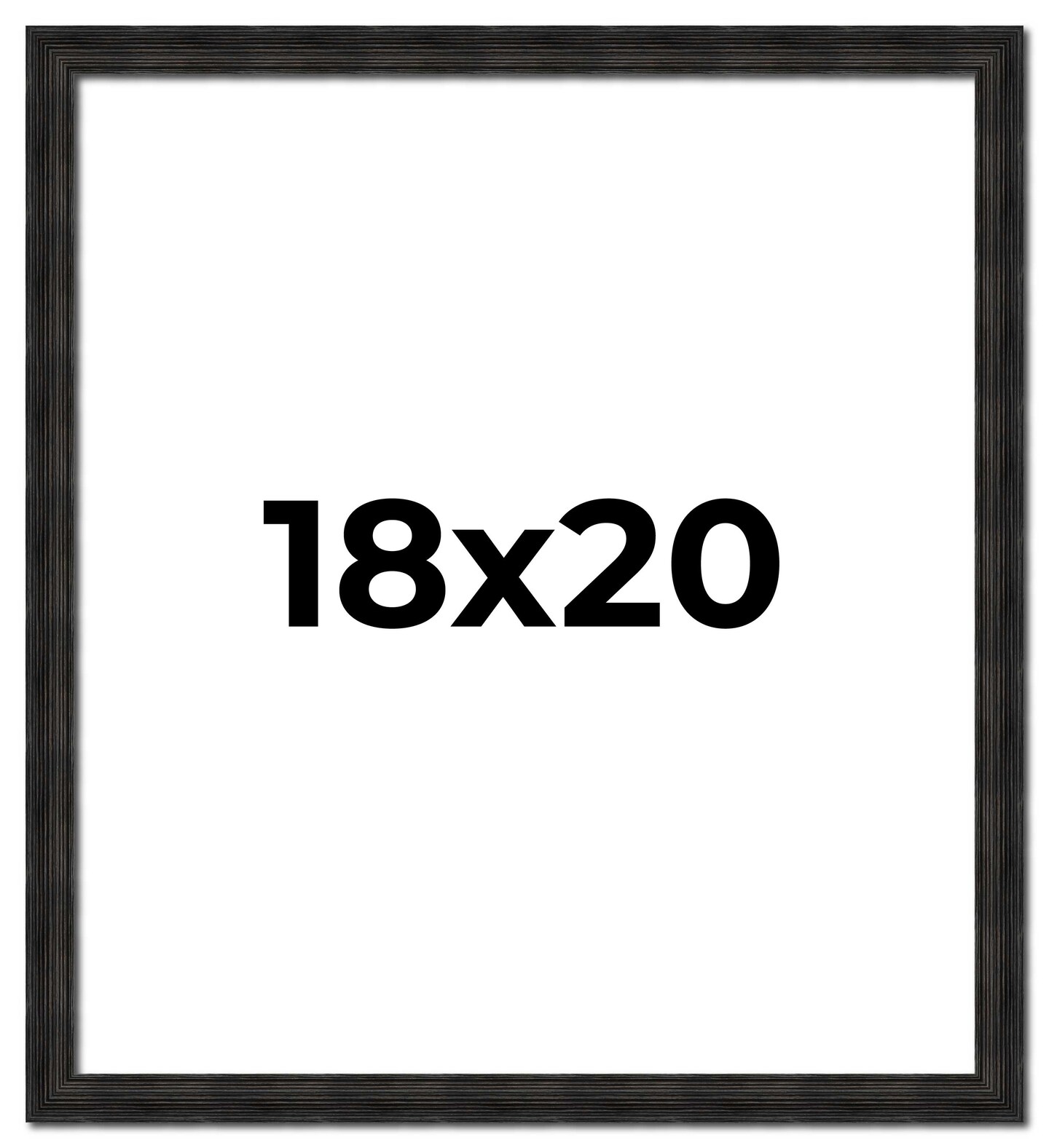 18x20 Thin Barnwood Picture Frame with UV-Resistant Acrylic & Acid Free ...