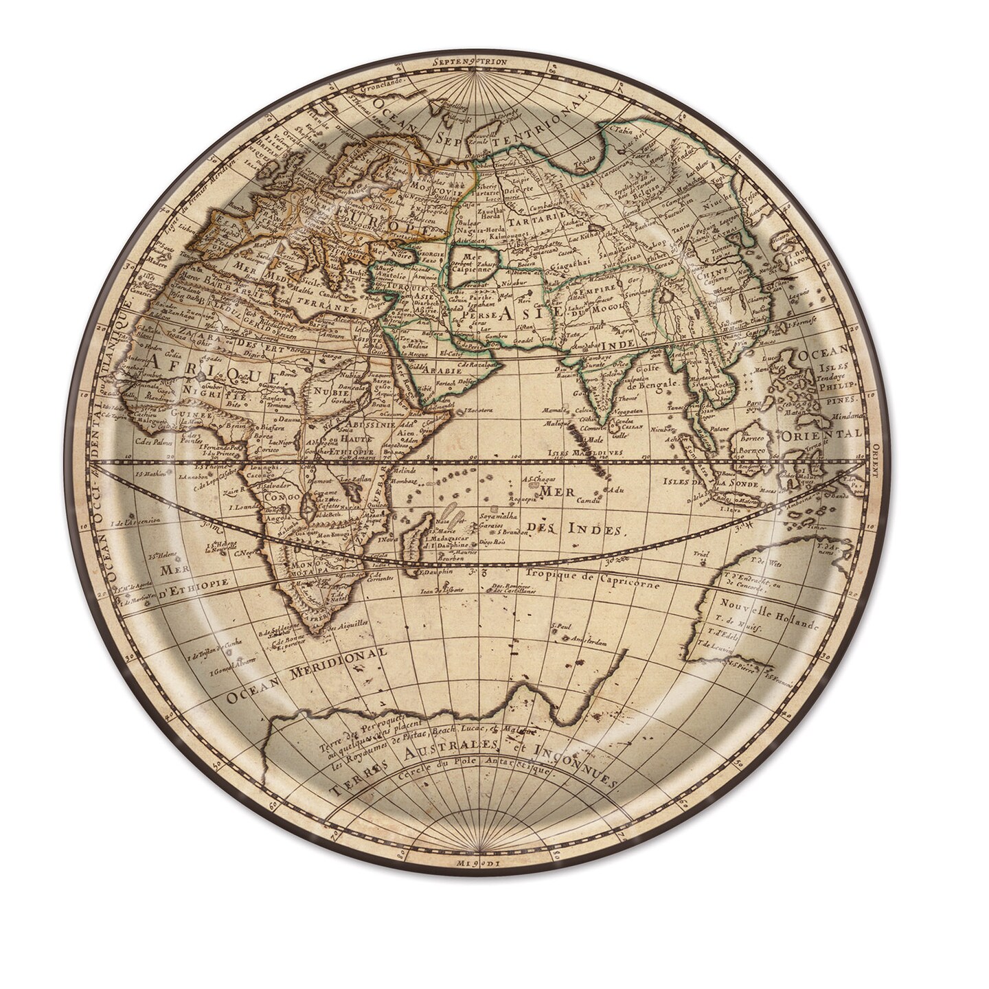 Beistle 9in. Around The World Plates - 12 Pack | Michaels