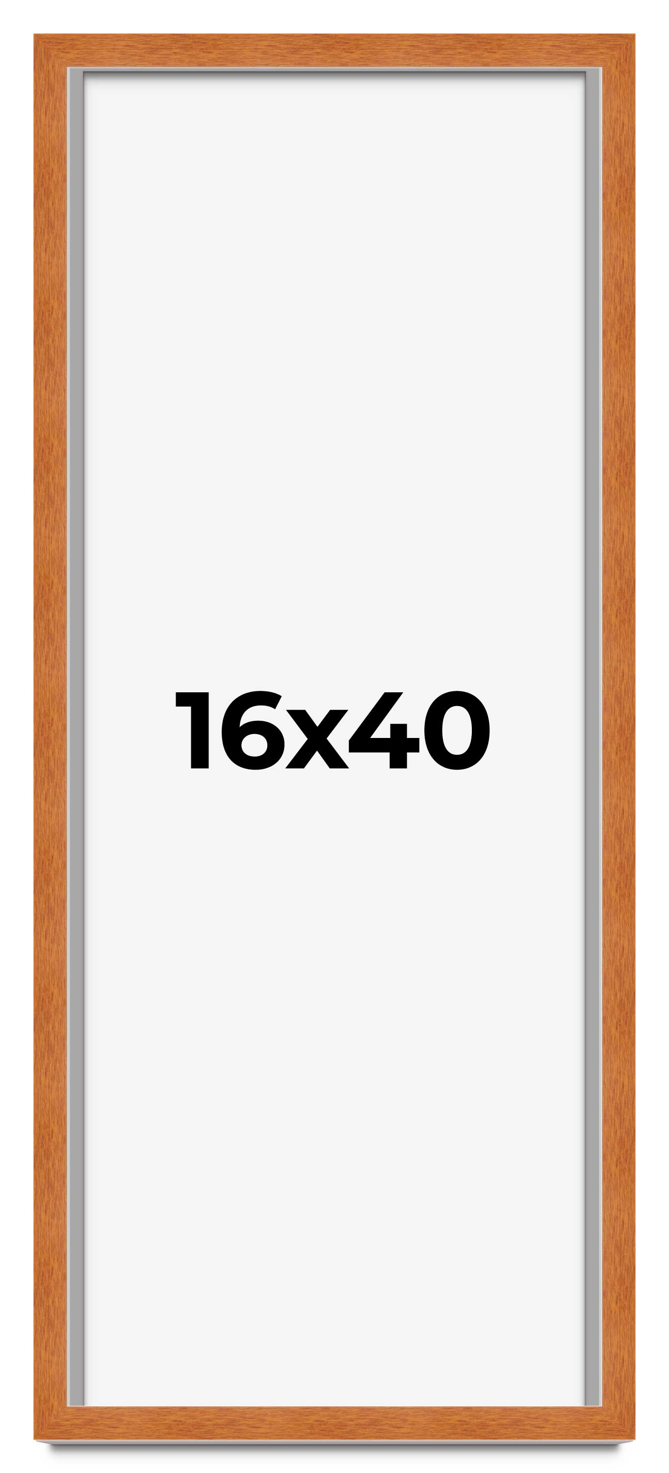 16x40 Classic Picture Frame with UV-Resistant Acrylic & Acid Free ...