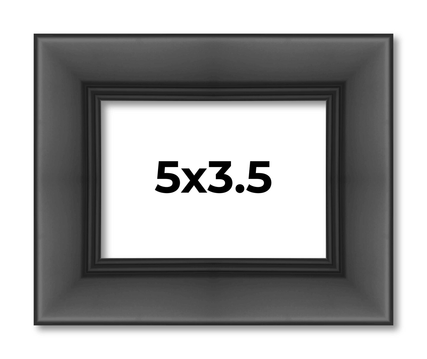 3.5x5 Refined Picture Frame with UV-Resistant Acrylic & Acid Free ...