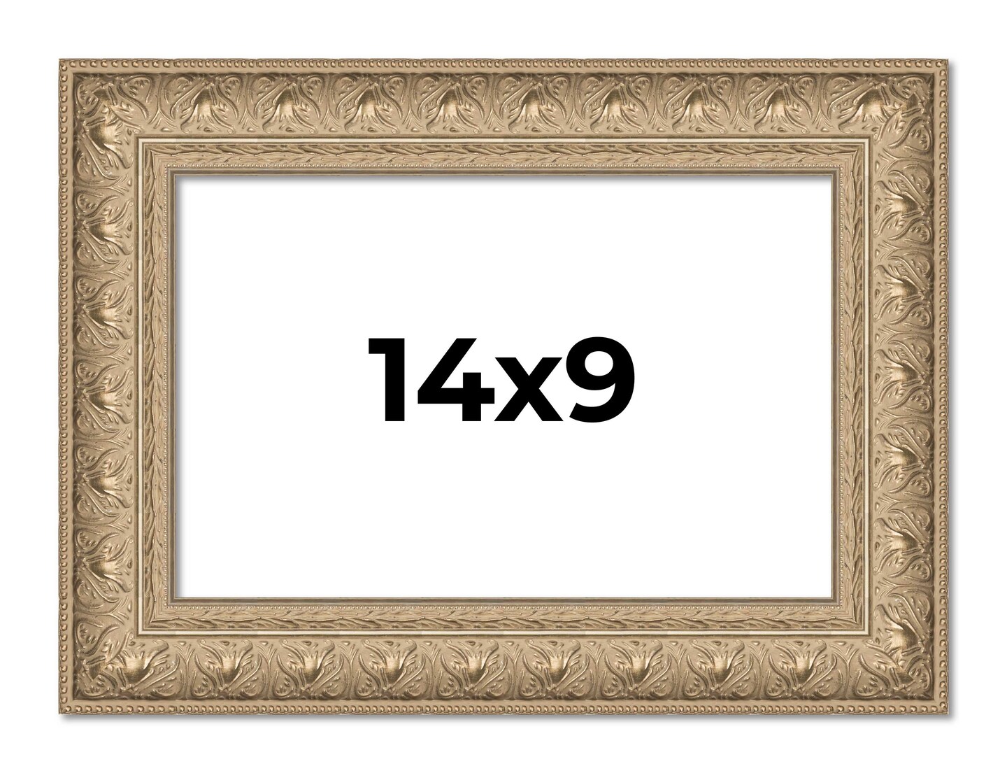9x14 Museum Picture Frame with UV-Resistant Acrylic & Acid Free Backing ...