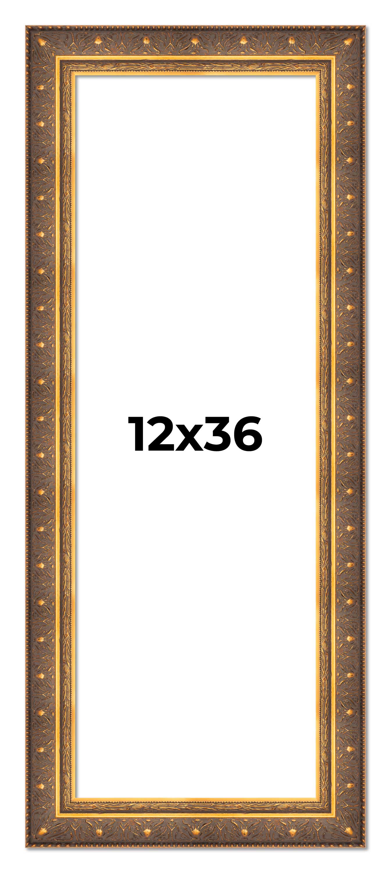 12x36 Museum Picture Frame with UV-Resistant Acrylic & Acid Free ...