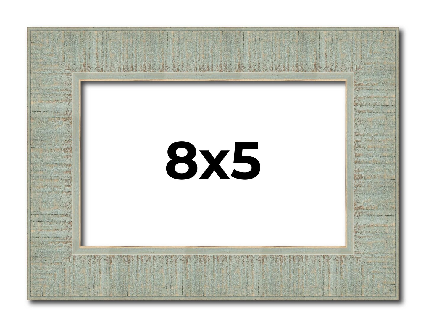 5x8 Sculpted Picture Frame with UV-Resistant Acrylic & Acid Free ...