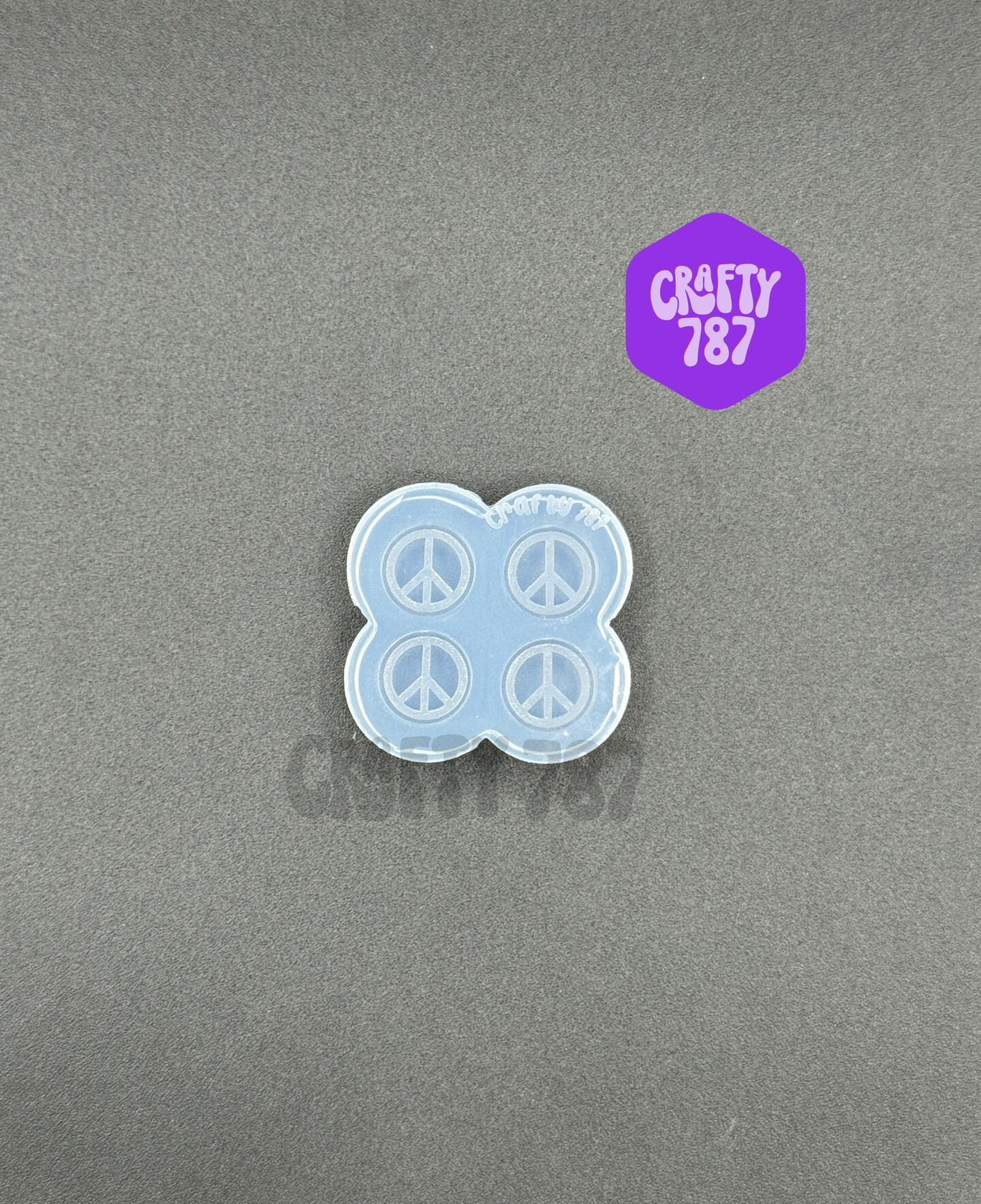 Peace Symbol Stud Earring Silicone Mold (d15) | Michaels