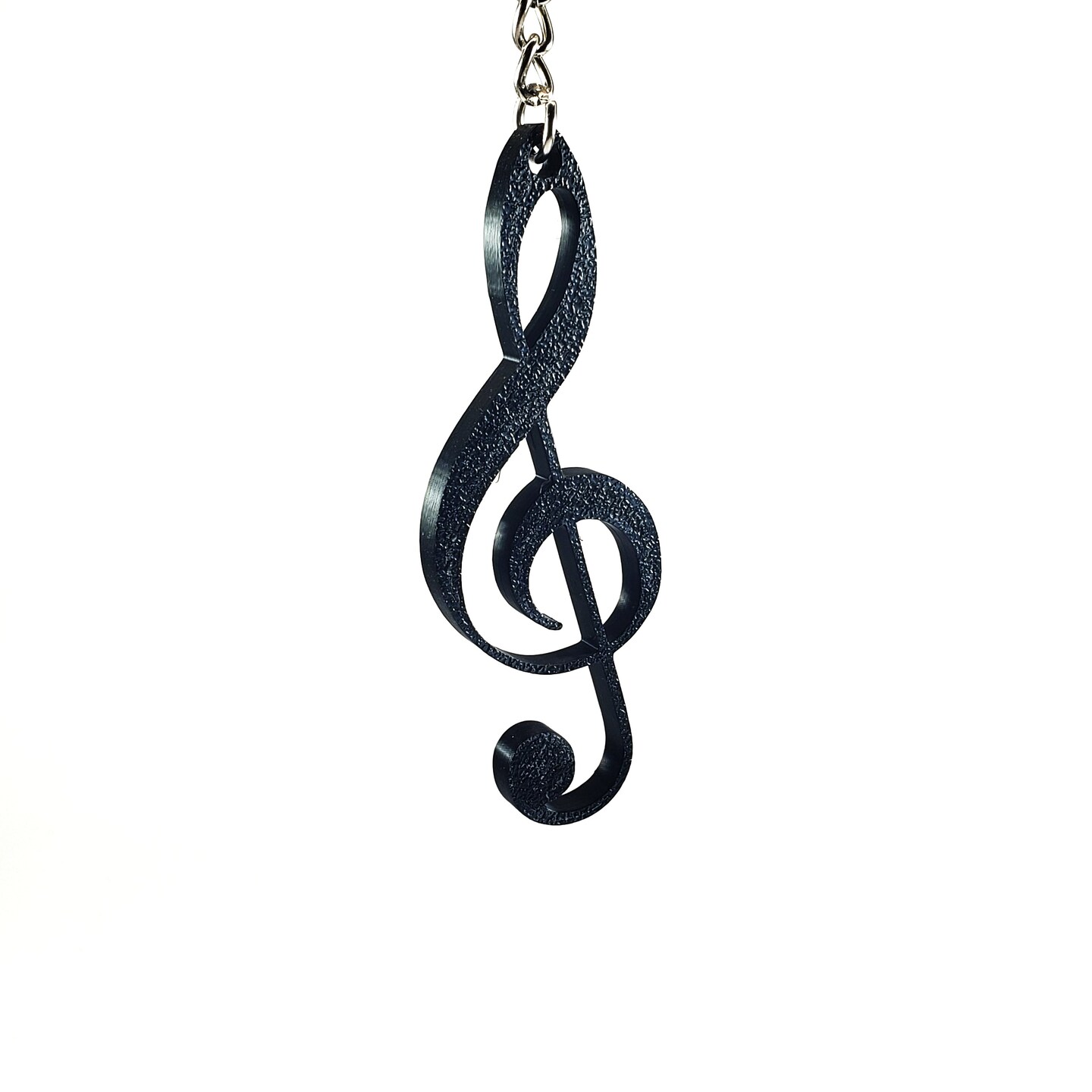 3D Printed Treble Clef Keychain | MakerPlace by Michaels