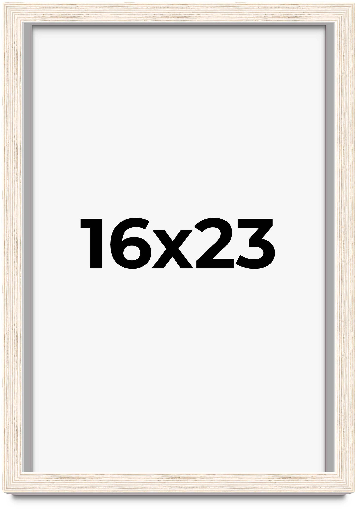 16x23 Barnwood Shadow Box Picture Frame with UV-Resistant Acrylic ...