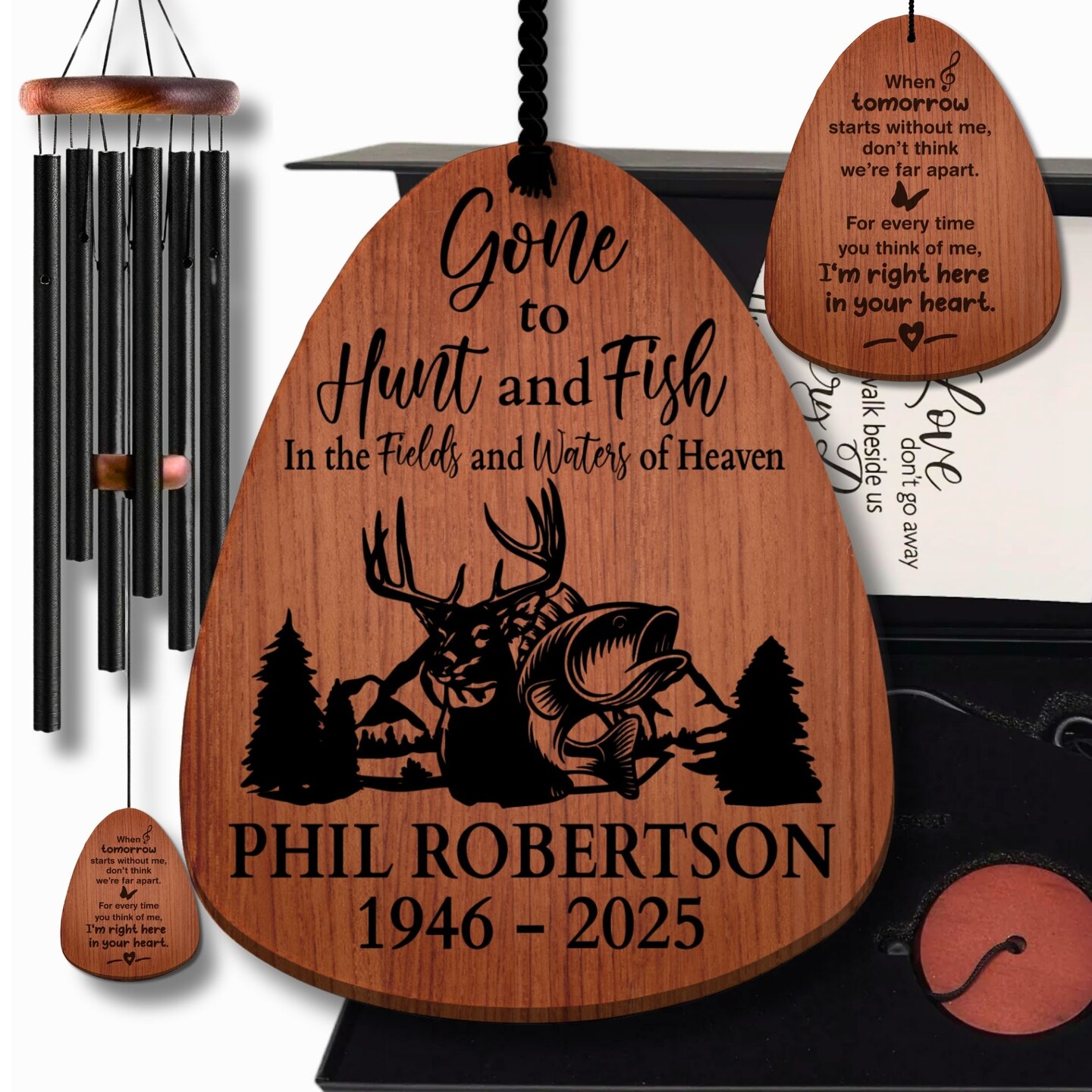 Personalized Memorial Gift for Outdoorsman Mens Sympathy Gift for Dad ...