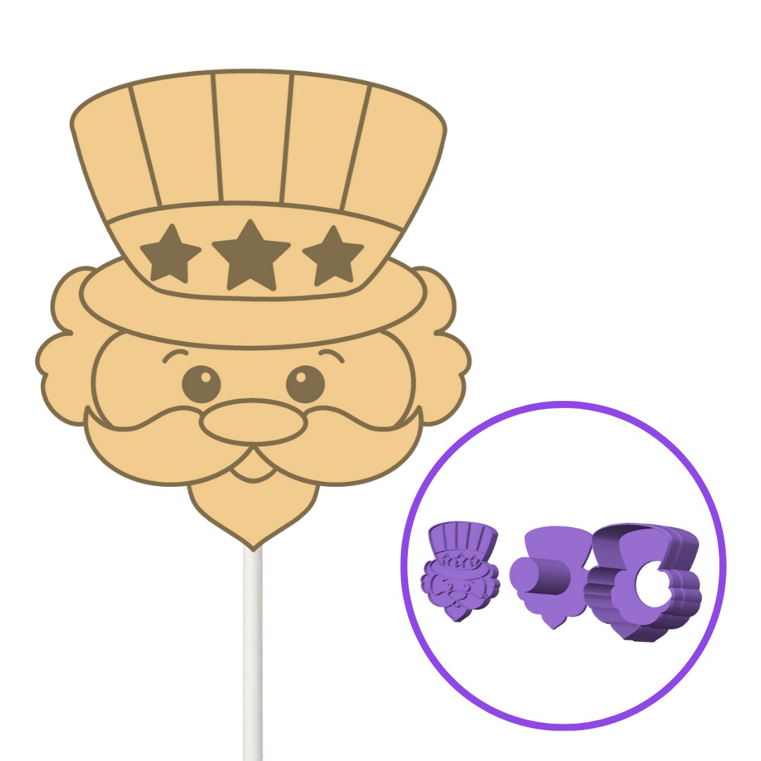 Uncle Sam Cake Pop Mold | Michaels