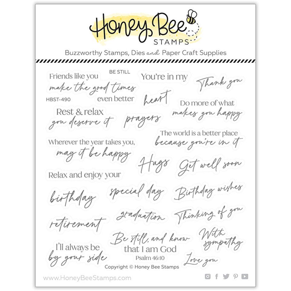 Be Still - 6x6 Stamp Set | Michaels
