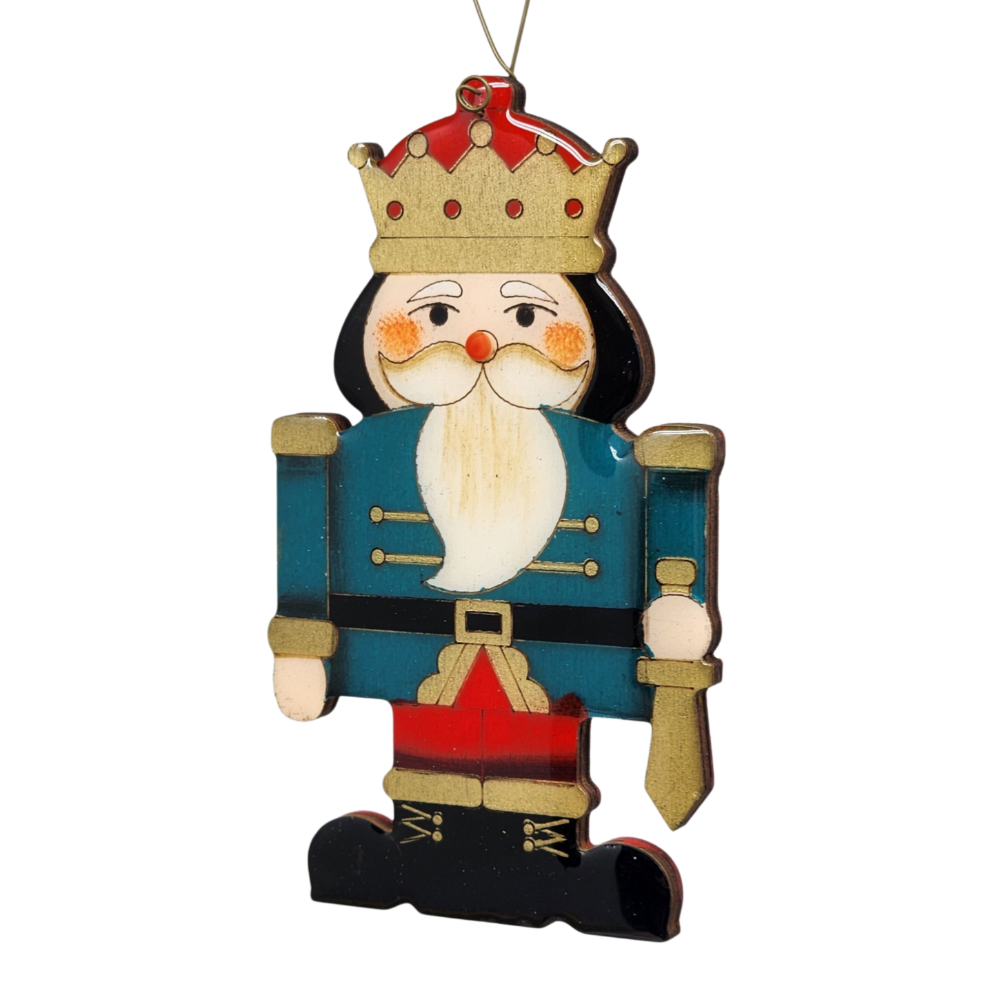 Regal Wooden Nutcracker - Blue | Michaels