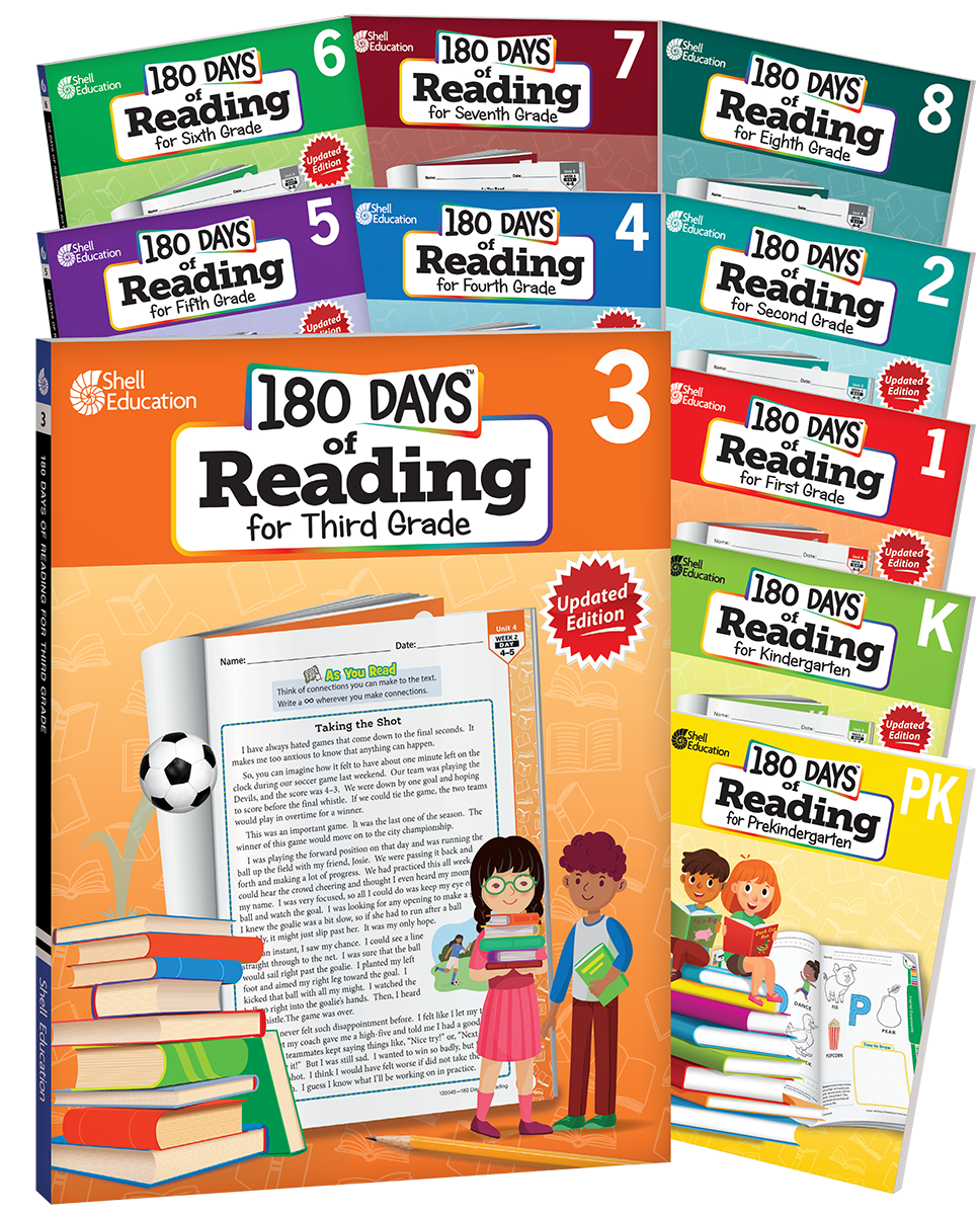 180 Days™: Reading 2nd Ed Complete 10-Book Set | Michaels
