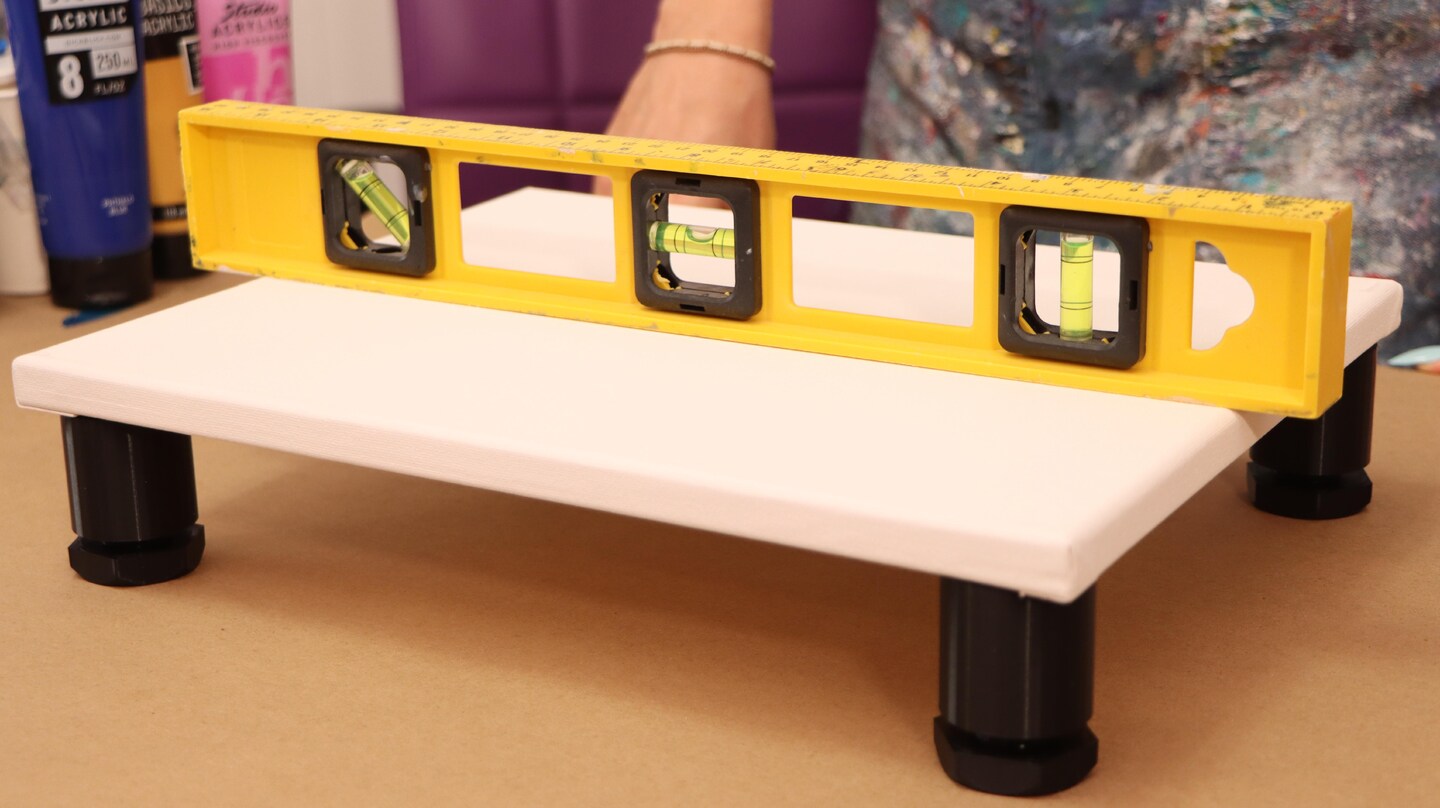 Adjustable Canvas Levelers© for Acrylic Pouring (Set of 4) | Acrylic ...