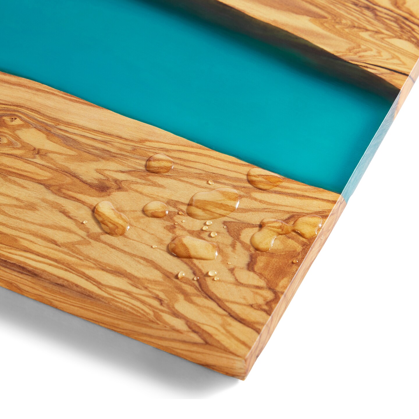 Makerflo Olive Wood Resin Cutting Board | Craft-Ready for DIY Gifts ...