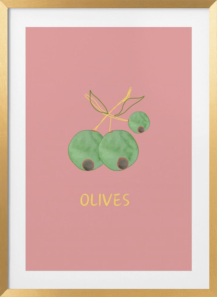 Olives in Pink by ART of living Framed Art | Michaels
