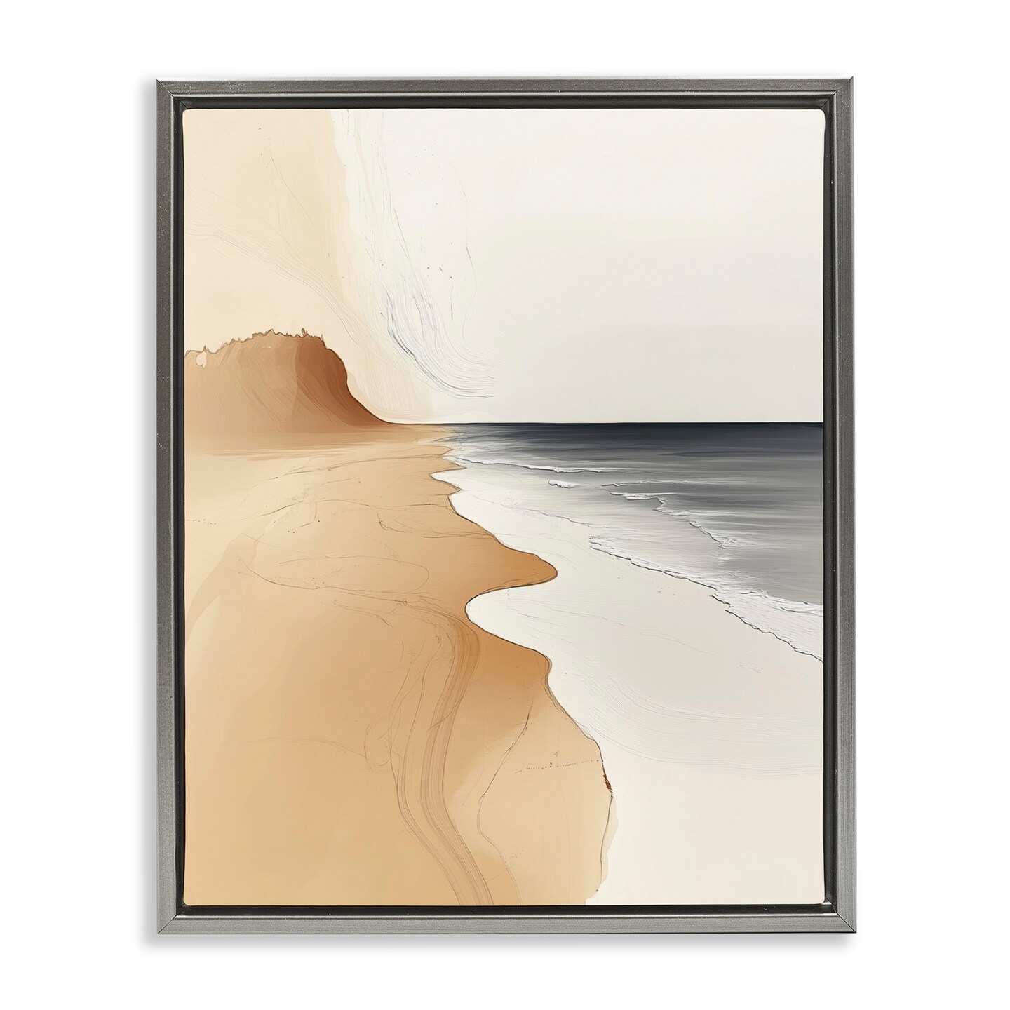 Stupell Industries Lighter Than Air Abstraction Floating Frame By ...