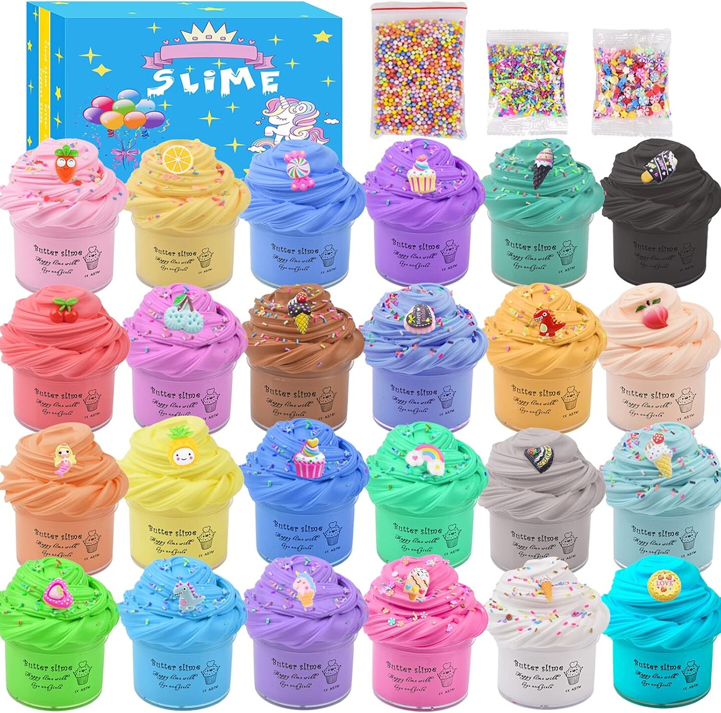 24 Pack Butter Slime Kit | Michaels