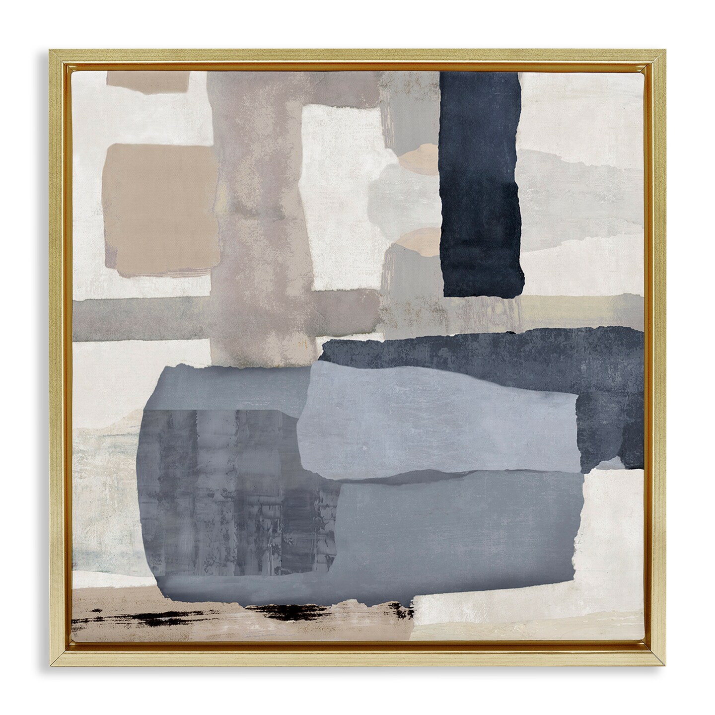 Stupell Industries Earthy Expressive Abstract Floating Frame By Jacob Q | Michaels