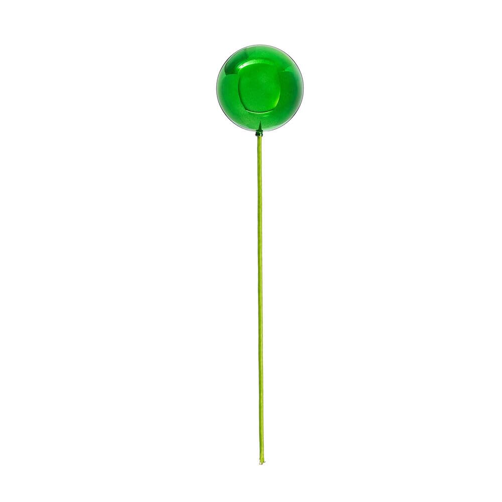 4" x 18" Green Shiny Ball Stick 6/Bag | Michaels