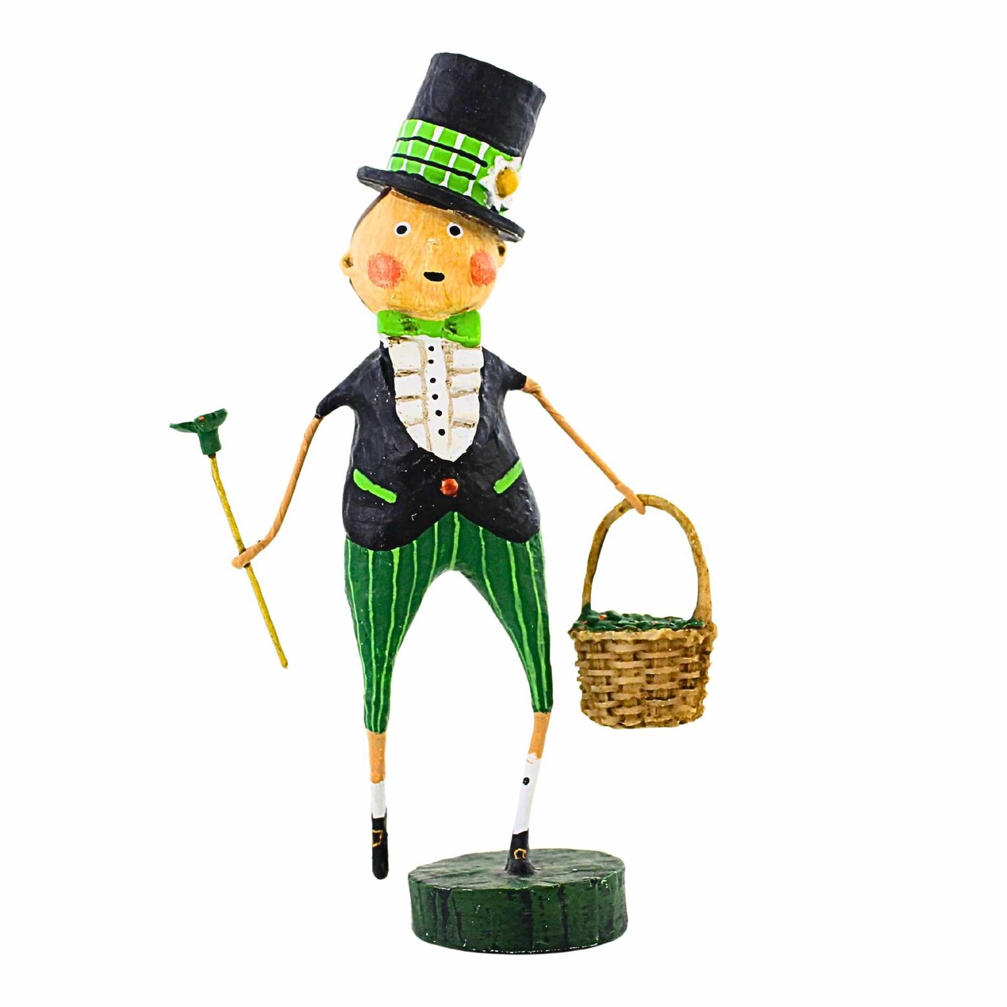Lori Mitchell 7.75 In Shay O'shamrock Saint Patrick Figurine ...