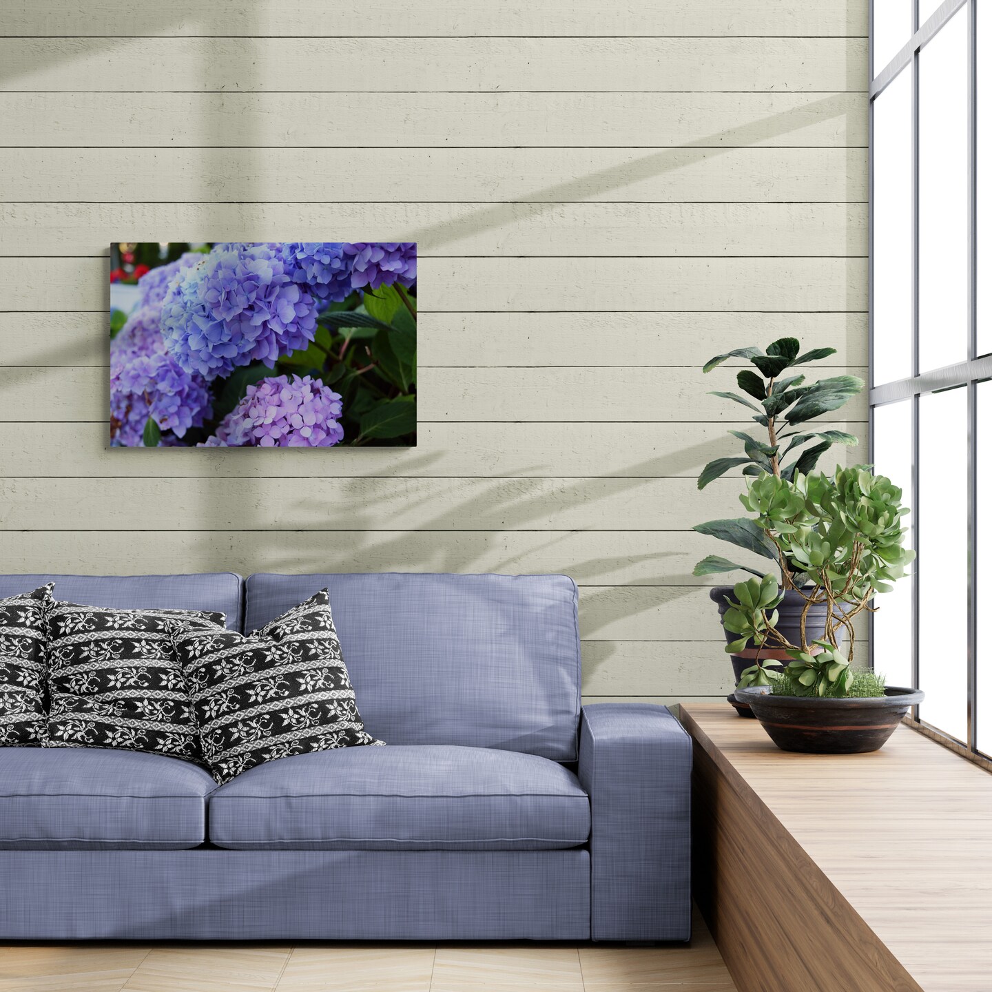 Blue Hydrangeas, Original Color Photograph by Kim A. Bailey ...