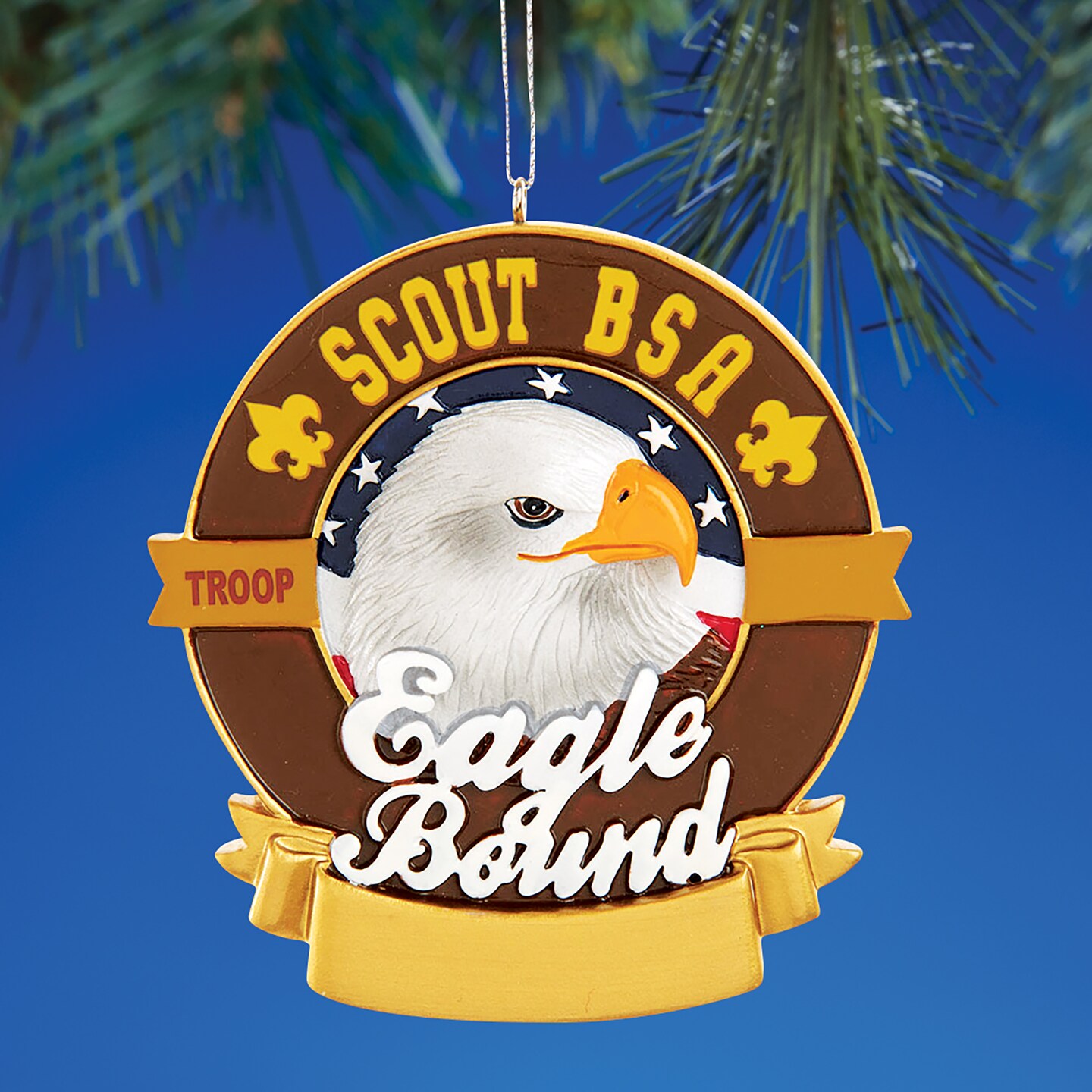 Collections Etc Eagle Bound Boy Scouts of America Christmas Ornament | Michaels