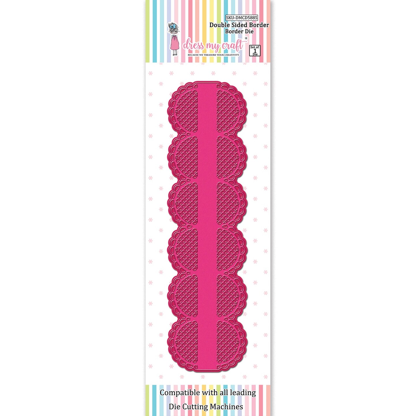 Dress My Craft Border Die-Double Sided Border | Michaels