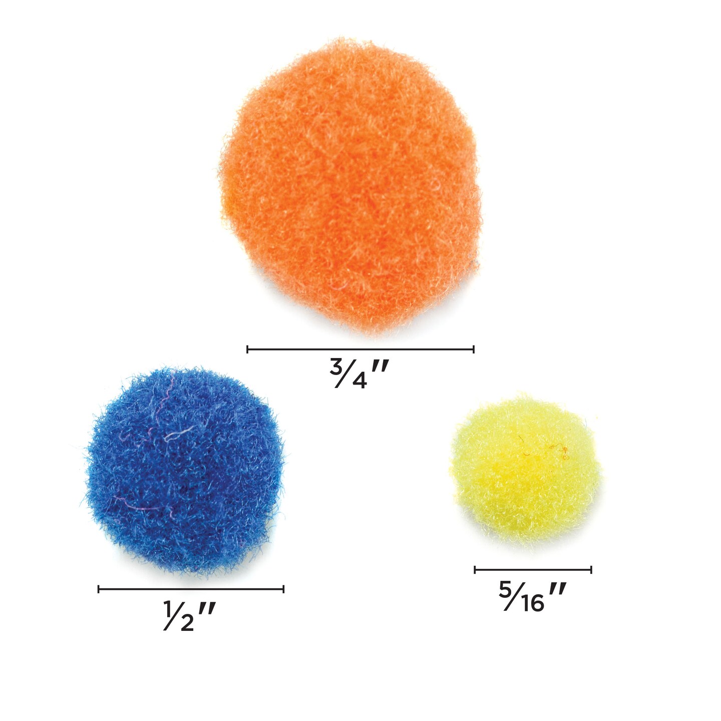 Assorted Poms, Assorted Set, Pom Poms, Kids Crafts, Ages 6+ | Michaels