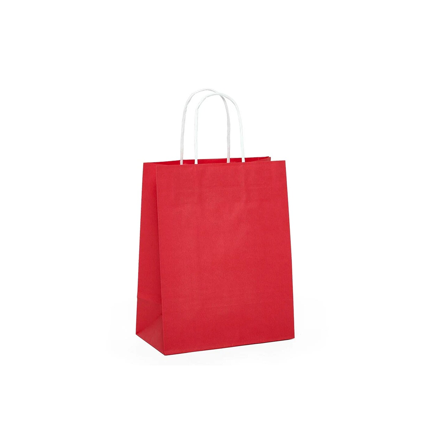 Large Bright Matte Shopping Bag with White Interior 16" x 6" x 12 ...