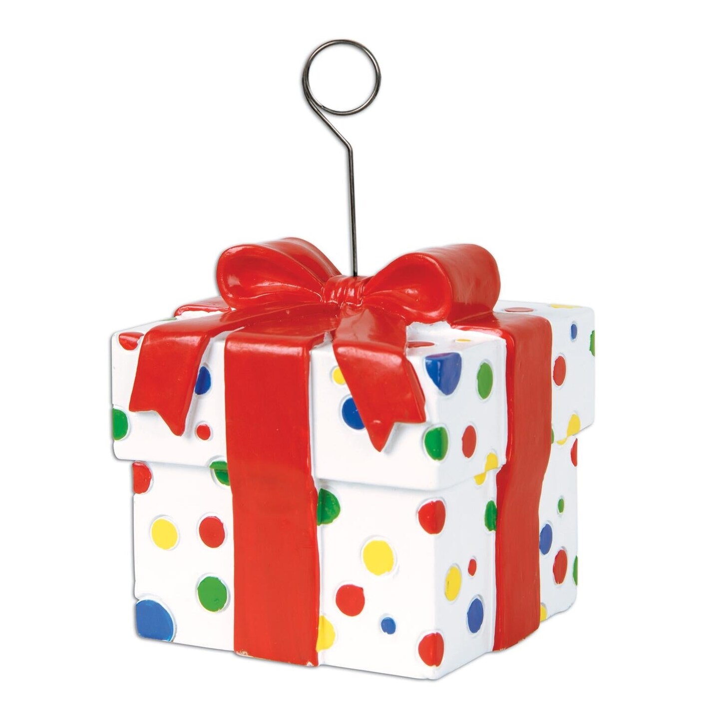 6 Pack Beistle Polka Dots Gift Box Photo/Balloon Holder | Michaels