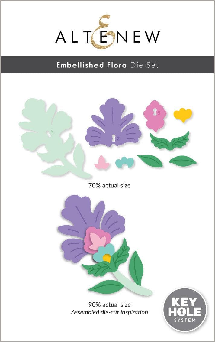 Embellished Flora Die Set | Michaels