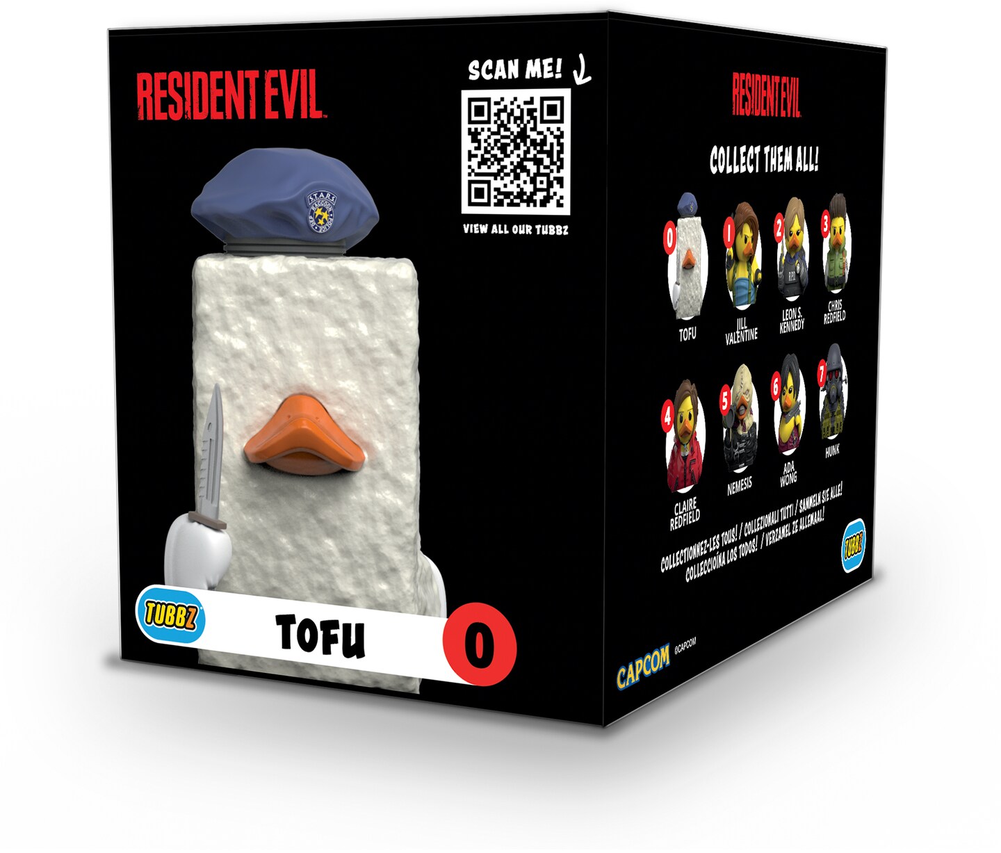 Tubbz - Resident Evil - Tofu #0 (Boxed Edition) [COLLECTABLES] Figure ...