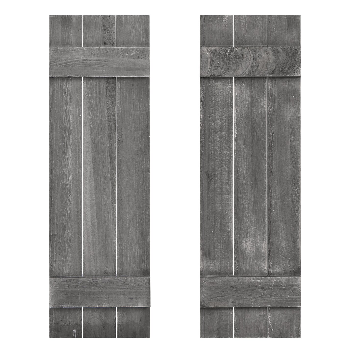 Farmhouse Paulownia Wood Window Shutters Set of 2 for Windows | Michaels