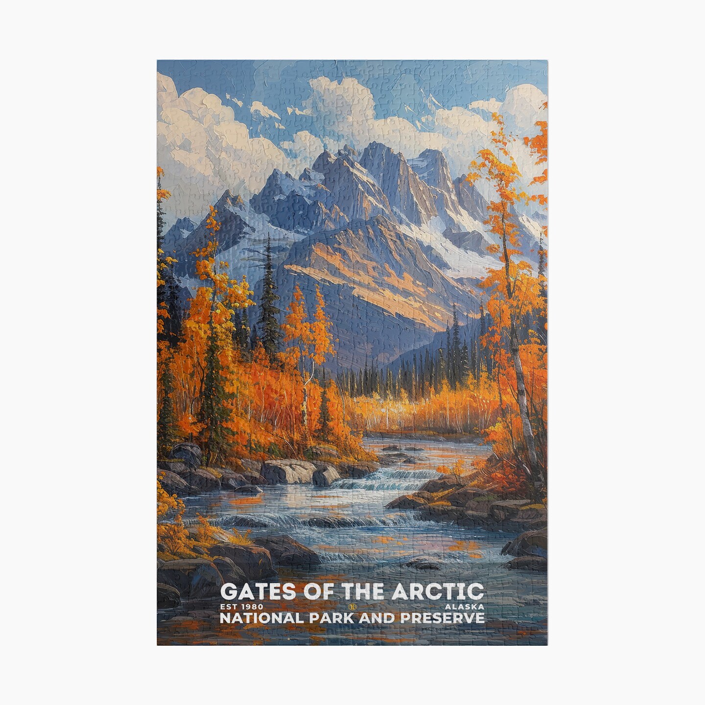 Gates of the Arctic National Park and Preserve Jigsaw Puzzle, Family ...