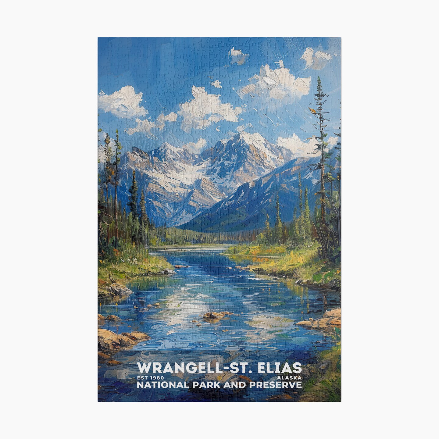 Wrangell-St. Elias National Park and Preserve Jigsaw Puzzle, Family ...