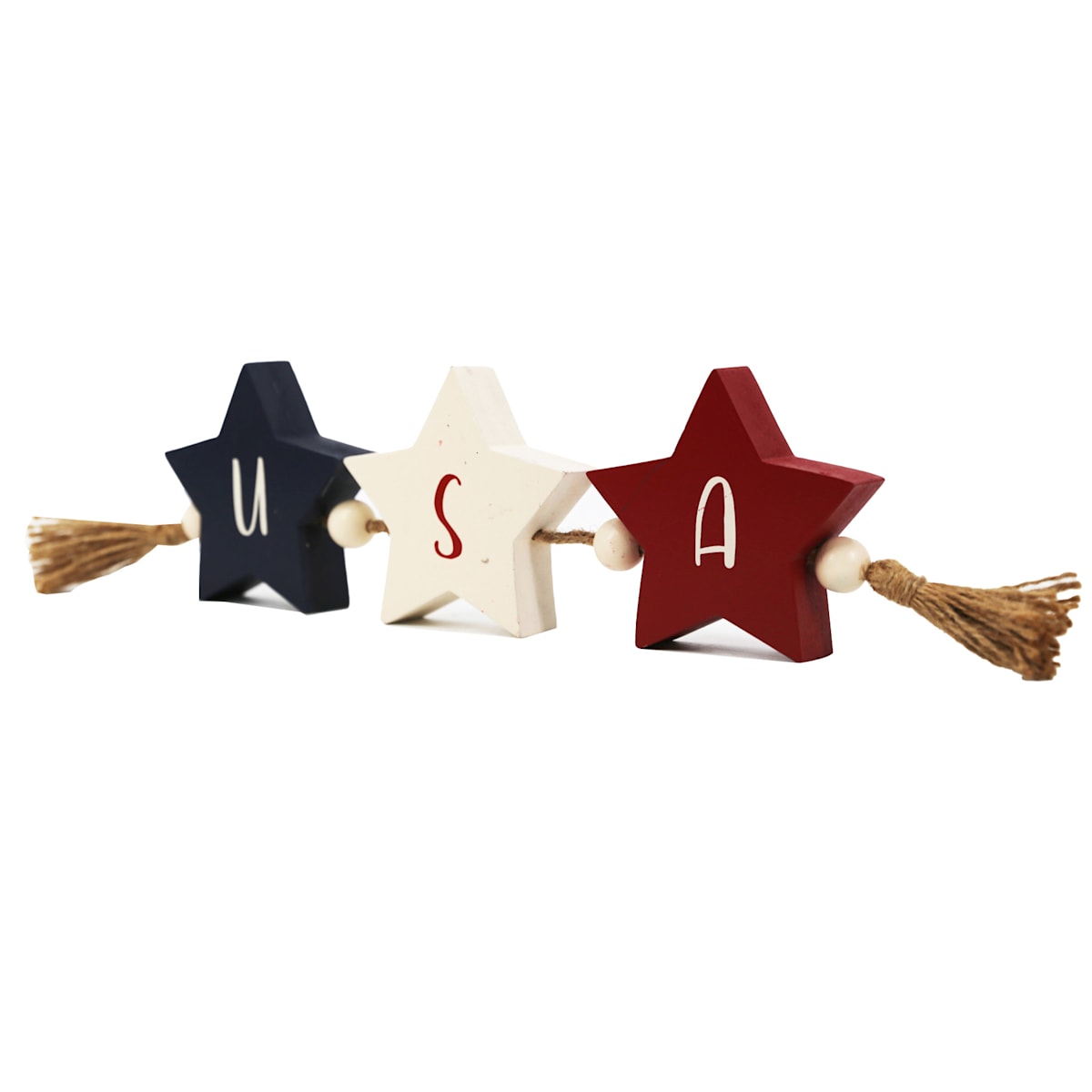 Patriotic USA Star Decor– Red, White & Blue Americana Decor for 4th of ...