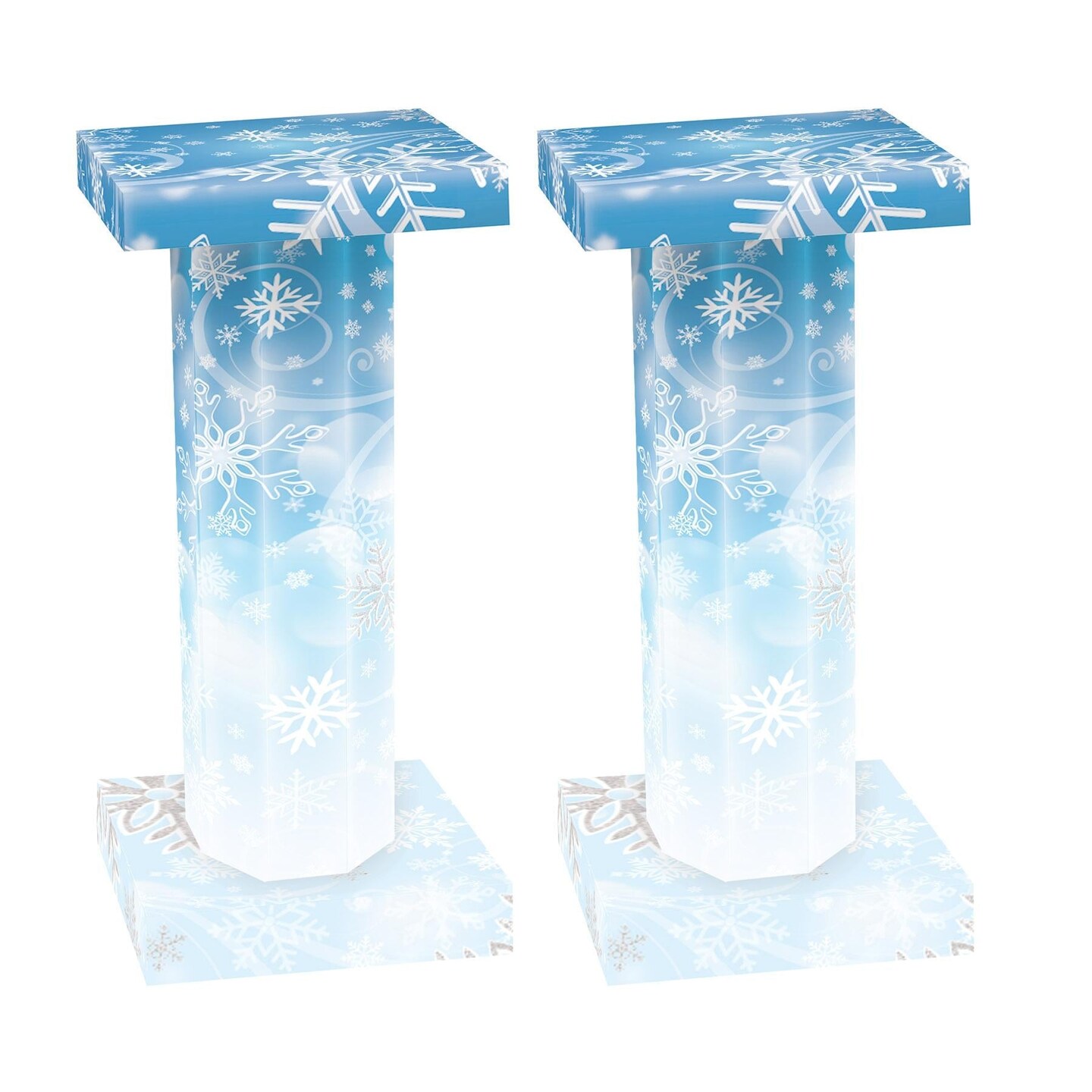 Beistle Winter Wonderland 3-D Short Column Props | Michaels