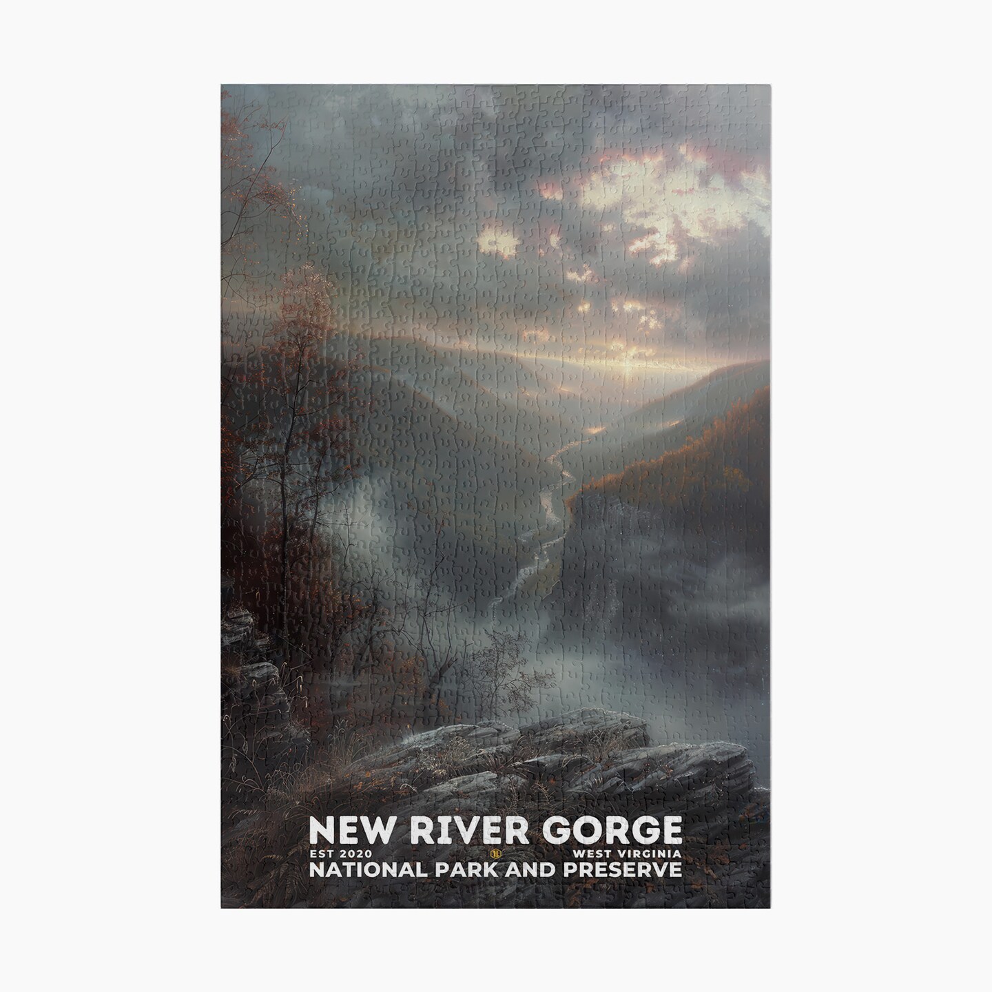 New River Gorge National Park and Preserve Jigsaw Puzzle, Family Game ...