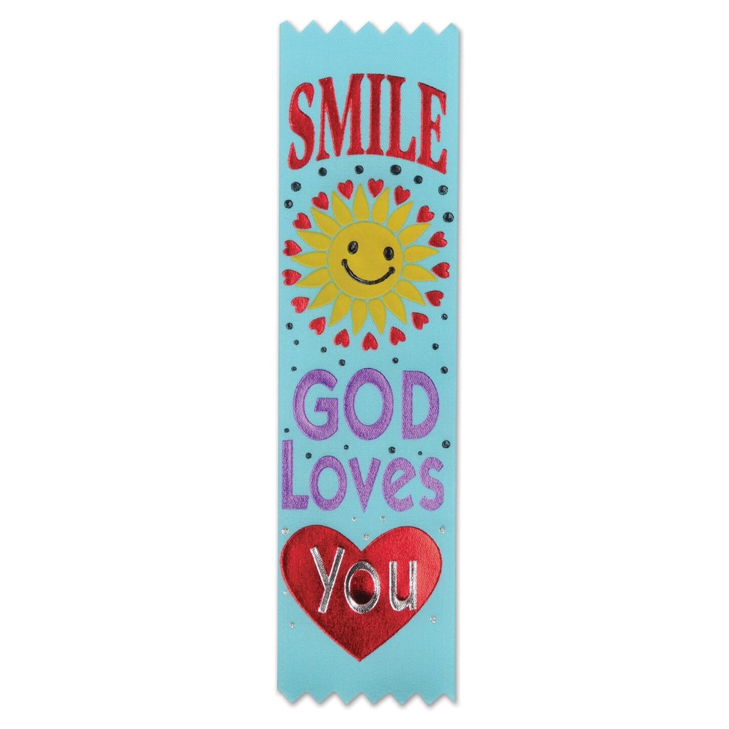 30 Pack Bulk Smile - God Loves You Value Pack Ribbons | Michaels