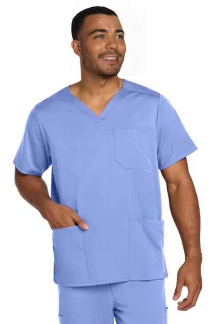 Wink® Men's Premiere Flex V-Neck Short Sleeve T Shirt | Michaels