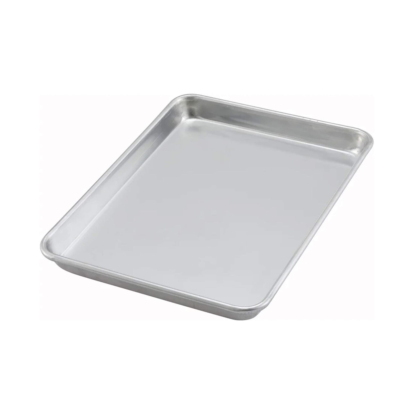 13" x 9.5" Quarter-Size Sheet Pan 16 Gauge 3003 Aluminum Open Bead ...