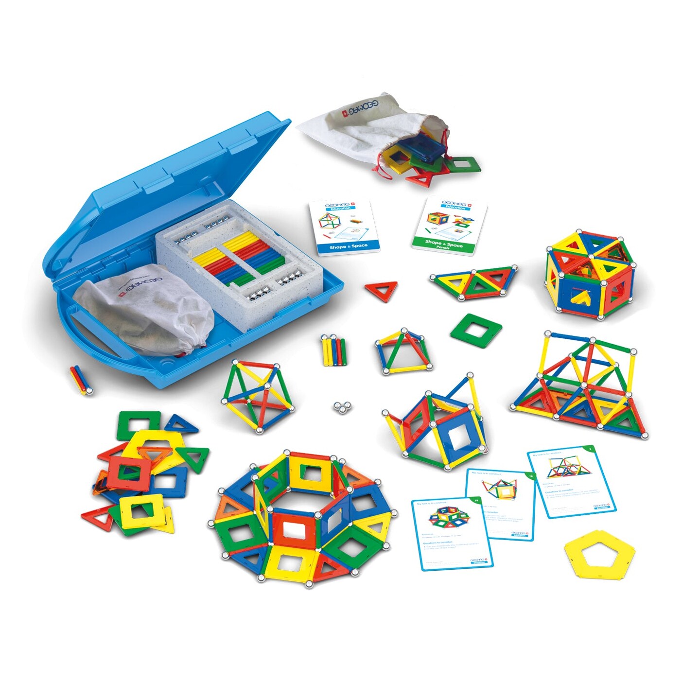 Geomag™ Geometry Lab Recycled, 244 Pieces | Michaels