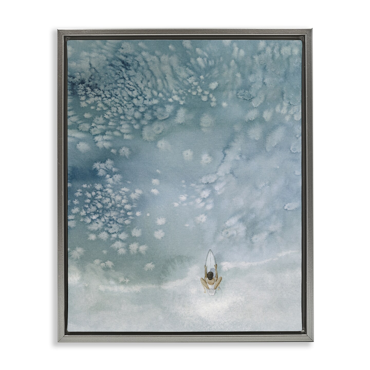 Stupell Industries Surfing Past The Break Floating Frame By Grace Popp | Michaels