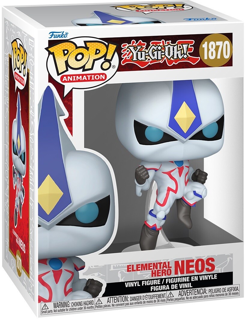 FUNKO POP! Anime: Yu-Gi-Oh! - Elemental Hero Neos [COLLECTABLES] Vinyl ...